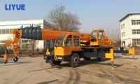 China 6 Ton Hydraulic Crane With Homemade Chassis And Hengli Hydraulic Valve for sale
