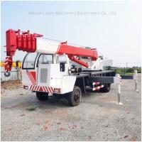 China 4800 kg Hydraulic Operating Mobile Truck Crane Telescopic Boom with Homemade Chassis for sale