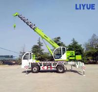 China 12 Ton Mobile Truck Crane with Homemade Chassis High Capacity Construction Equipment for sale