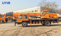 China 12 Ton Mobile Truck Crane with Homemade Chassis High Capacity Construction Equipment for sale