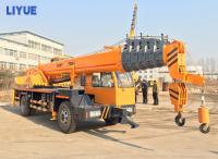 China 12 Ton Mobile Truck Crane with Homemade Chassis High Capacity Construction Equipment for sale
