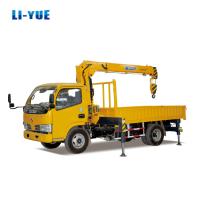 China Technology 4 Ton Mobile Straight Boom Lorry Crane With Max. Lifting Height of 6.8m for sale