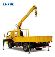 China Technology 4 Ton Mobile Straight Boom Lorry Crane With Max. Lifting Height of 6.8m for sale