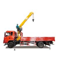 China 8 Ton Popular Hydraulic Straight Arm Mobile TRUCK CRANE for Construction and Lifting for sale