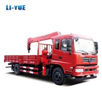China 8 Ton Popular Hydraulic Straight Arm Mobile TRUCK CRANE for Construction and Lifting for sale