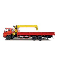 China Construction Mini Jib Crane14 Ton Telescopic Boom Hydraulic Truck Mounted Crane for sale