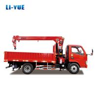 China Mini 3 Ton Lifting Equipment Mobile Truck Mounted Lorry Crane 360 Degree Rotation Angle for sale