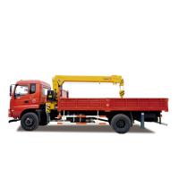 China YUNNEI Engine Construction 6 Ton Truck Crane with Straight Arm and Hydraulic Lifts for sale