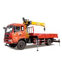 China YUNNEI Engine Construction 6 Ton Truck Crane with Straight Arm and Hydraulic Lifts for sale