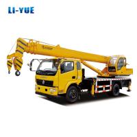China Truck Crane Mobile Crane Hydraulic Crane 4x2 Lift Truck 6 Ton 8 Ton for Construction for sale