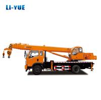 China Dongfeng Chassis 5 Section Liyuan Hydraulic Cylinder Boom Crane 16 Ton In Construction for sale