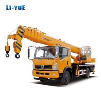 China 10 Ton Load Capacity 5 Sections Mini Mobile Truck Crane with Hengli Hydraulic Valve for sale