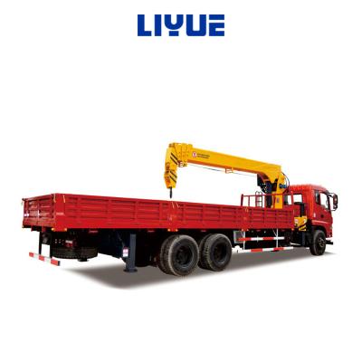 China Dongfeng 8X4 Mobile Heavy Duty Truck Mounted Crane 360 Degree Rotation Angle for sale