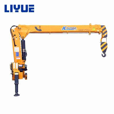 China Construction Lifting Capacity 1 - 14 Ton Truck Crane For Dongfeng Foton Sinotruk 4X2 for sale