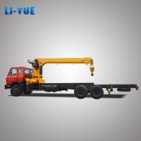 China Dongfeng Left Hand Drive Euro3 16 ton Truck Mounted Crane for sale