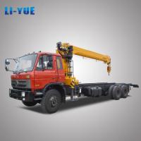China Dongfeng Left Hand Drive Euro3 16 ton Truck Mounted Crane for sale