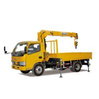 China Mini 3.2 Ton Telescopic Arm Truck Mounted Crane for sale