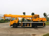 China 10 Ton Mobile Crane in with Max. Lifting Height 36m and 30T.M Rated Lifting Moment for sale