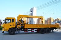 China 16 Ton Hydraulic Truck Mounted Crane Diesel Hydraulic Arm Crane for sale
