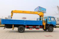 China Truck Crane 12 ton Truck Crane Telescopic Boom Mini Truck Crane for sale