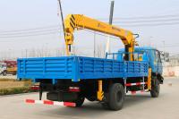 China Truck Crane 12 ton Truck Crane Telescopic Boom Mini Truck Crane for sale