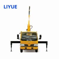 China High Quality 3.2 Ton Lorry Crane Hydraulic Mounted Truck Crane for sale