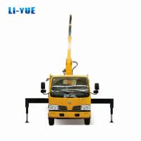China 3 Ton crane manipulator telescopic boom truck mounted truck with crane for sale