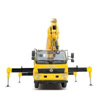 China Small Hydraulic Truck Crane High Operating Efficiency for Construction 8 Ton Telescopic Boom for sale