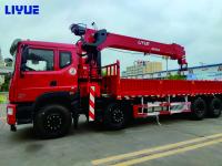 China 10 Ton Good Quality Truck Mounted Crane Hydraulic Straight Arm Boom for sale