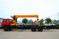 China 10 Ton Good Quality Truck Mounted Crane Hydraulic Straight Arm Boom for sale