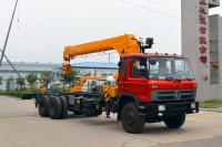 China 10 Ton Good Quality Truck Mounted Crane Hydraulic Straight Arm Boom for sale