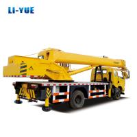 China 16 Ton Mini Hydraulic Truck Crane QY16 with 5 Sections Main Booms for sale