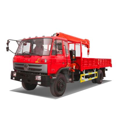 China Promotion truck mounted crane 8 ton hydraulic mobile truck crane for sale