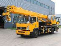 China 10 Ton Mini Mobile Truck Loading Crane with Hydraulic Straight Arm Boom and 36m Max. Lifting Height for sale