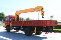 China Crane With Truck 3 Ton 5 Ton 6.3 Ton Telescopic Boom Small Truck Mounted Crane for sale