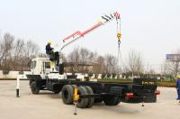 China 10 Ton 12 Ton Crane Truck Telescoplic Boom Crane Boom Lorry Crane for sale