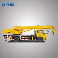 China 6 Ton Mobile Crane Liyuan Hydraulic Valve 8280 kg Weight Direct for sale