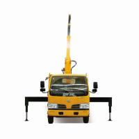 China Dongfeng Sq3.2sk3q 3.2 Ton Construction Telescopic Boom Truck Mounted Crane for sale
