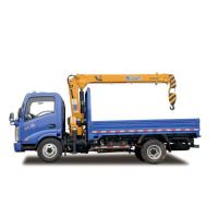 China 5 Ton Truck Mounted Telescopic Boom Crane For Country Marke for sale