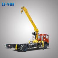 China 8 Ton Truck Mounted Crane Hydraulic Lifting Machine Boom Crane Truck for sale