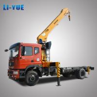 China 8 Ton Truck Mounted Crane Hydraulic Lifting Machine Boom Crane Truck for sale