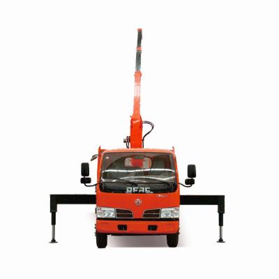 China 4 Tons Mini Truck Mounted Crane With Hydraulic Boom Crane e for sale