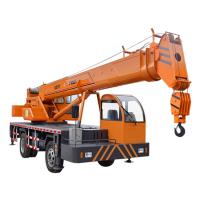China 12t Hydraulic Straight Arm Truck Crane with Homemade Chassis WEICHAI Engine for sale