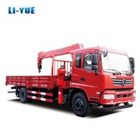 China High Performance 8 Ton Mobile Lorry Crane Telescopic Lifting Small Truck Mounted Cranes For Sale for sale