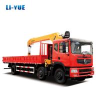 China 10 Ton Telescopic Small Boom Crane for High Construction Weight KG 3765 kg for sale