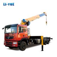 China 10 Ton Telescopic Small Boom Crane for High Construction Weight KG 3765 kg for sale