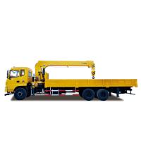 China High Performance 10 Ton Hydraulic Lifting Cargo Telescopic Boom Truck Mounted Crane for sale