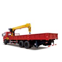 China China Dongfeng 6x4 Lorry Cargo Truck 210hp 14 Ton Crane for sale