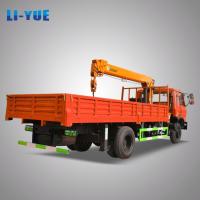 China 8 Ton Telescoping Boom Crane Truck Mounted Crane Hydraulic Truck Crane Manipulator for sale