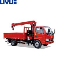 China Mini 3.2 Ton Hydraulic Stiff Arm Truck Mounted Crane Lorry Crane for sale